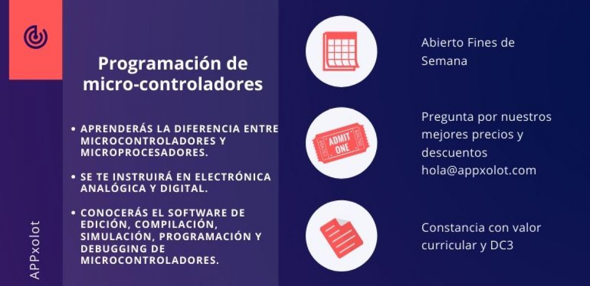 curso programación de microcontroladores | Taller, Diplomado, Certificado