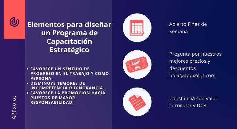 curso diseño de planes y programas de capacitación| Taller, Diplomado